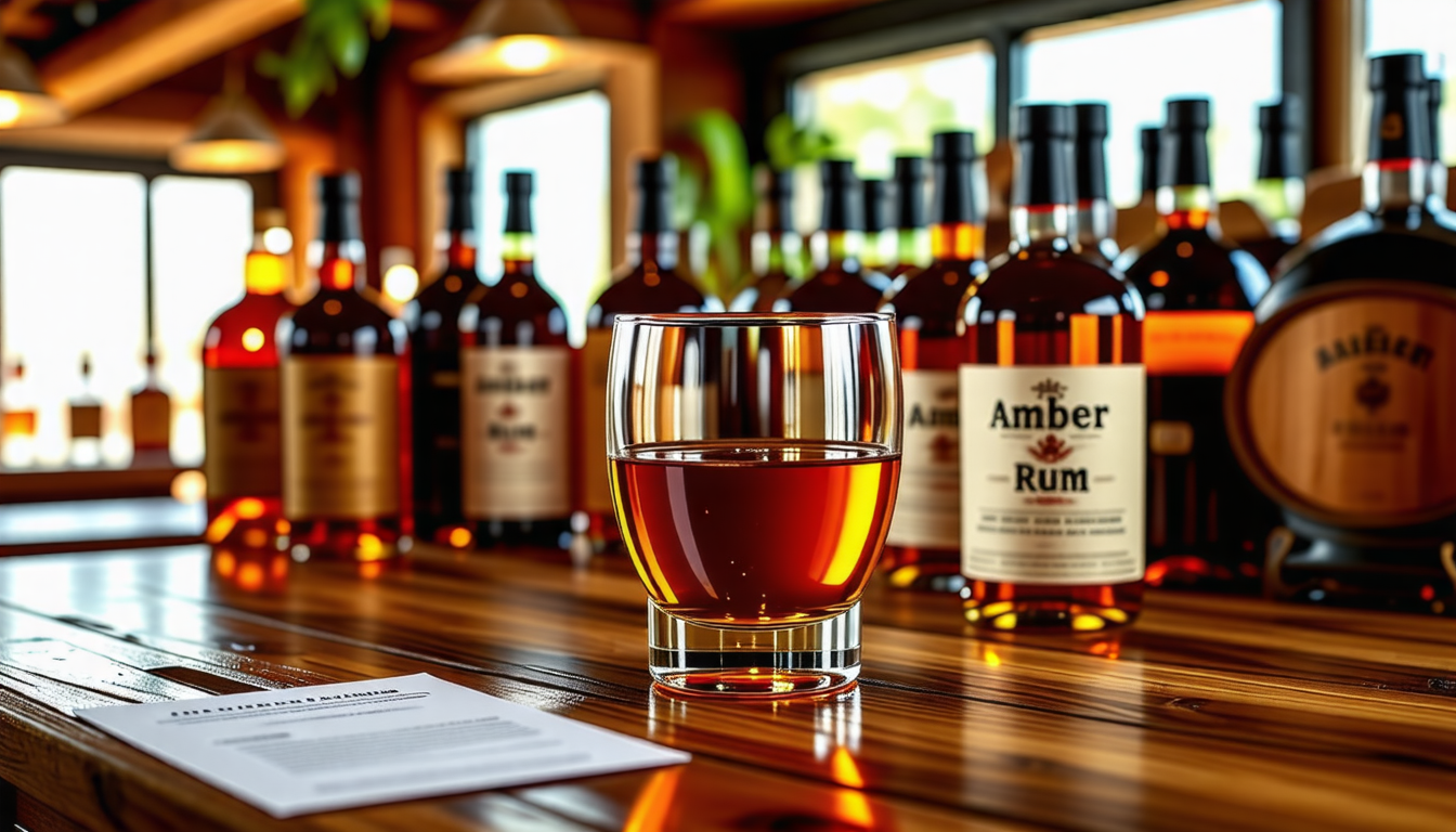 Tout savoir sur le rhum ambré : caractéristiques et dégustation ...