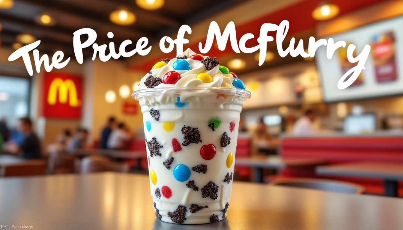 Le prix du McFlurry : ce qu'il faut savoir - barlacalle.fr