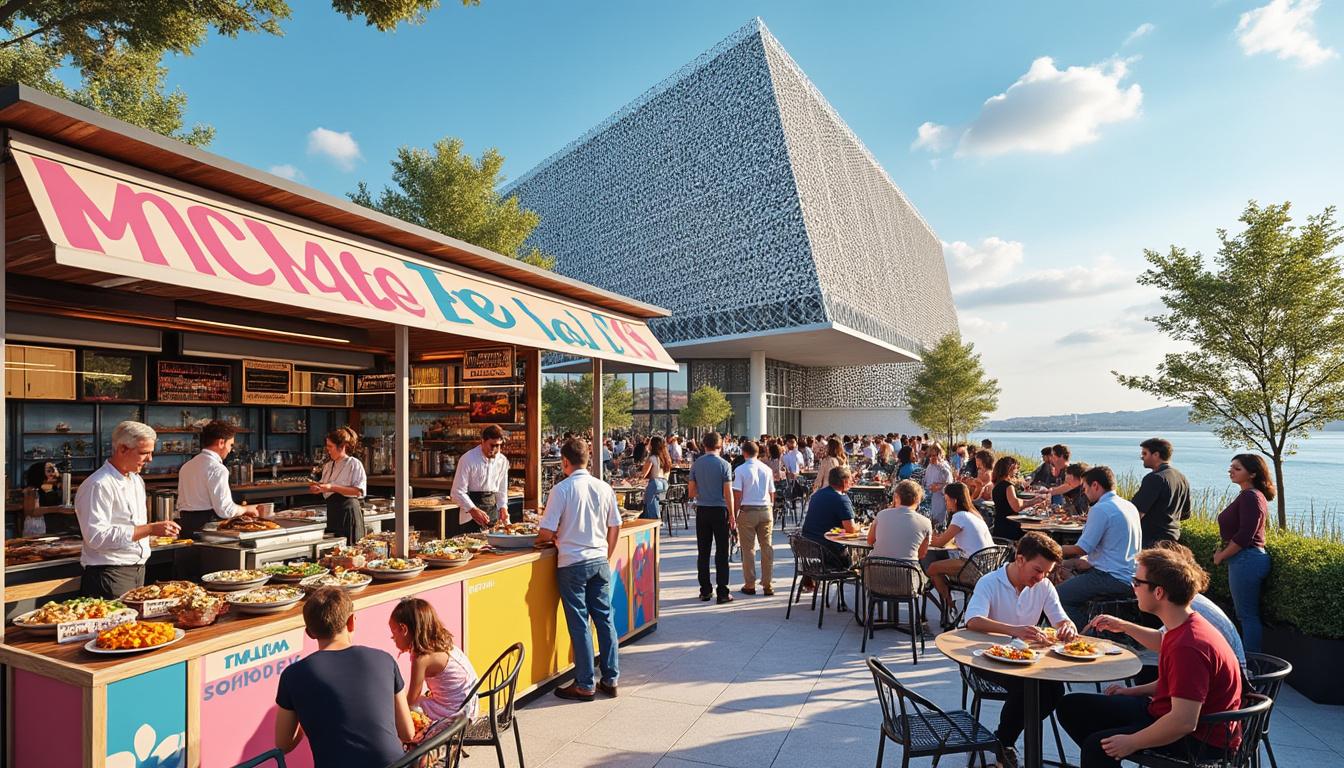 Alexandre Mazzia ouvre un restaurant de street food sur le toit du ...