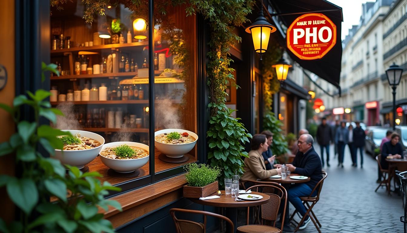 Amour du Vietnam : savourez des pho fumants au cœur du 14e ...